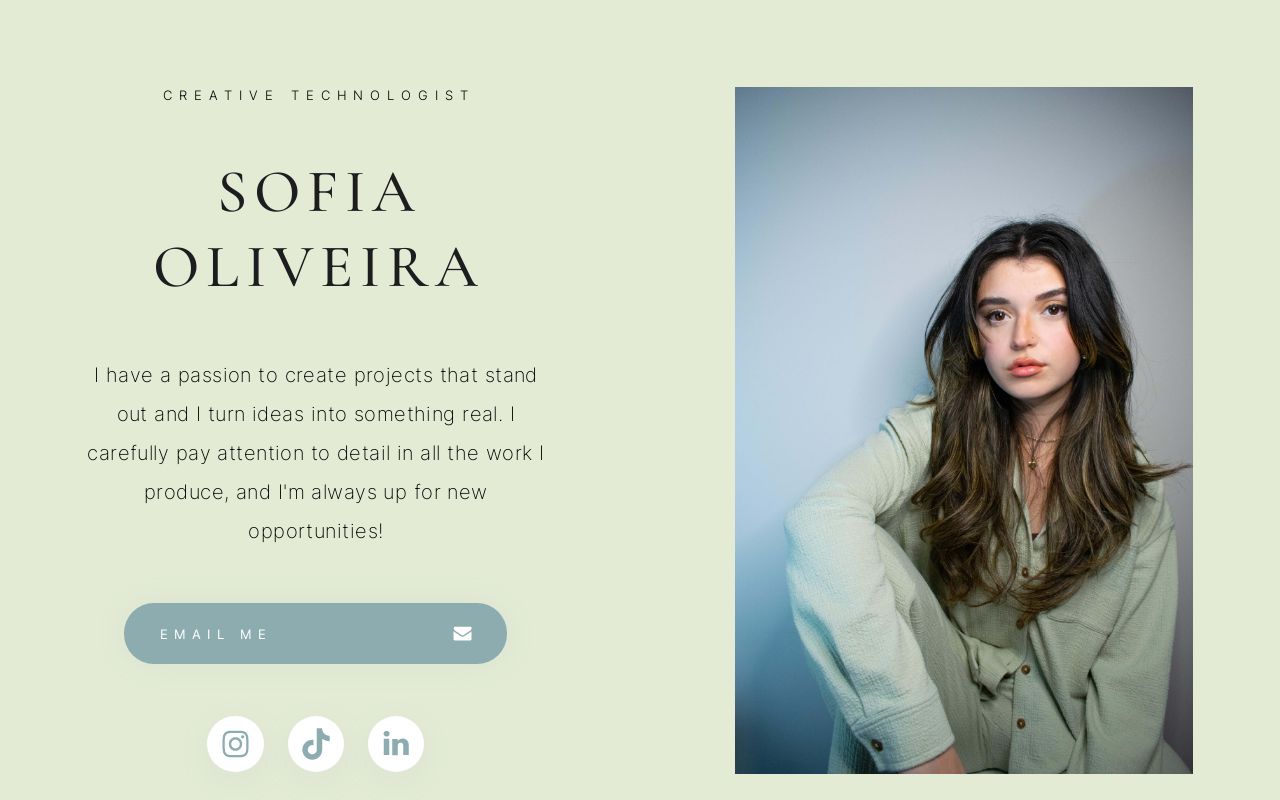 Sofia Oliveira Portfolio